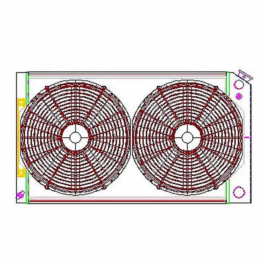 Griffin Radiators - Radiator Combo Unit GM A & G Body LS Swap – Vast ...