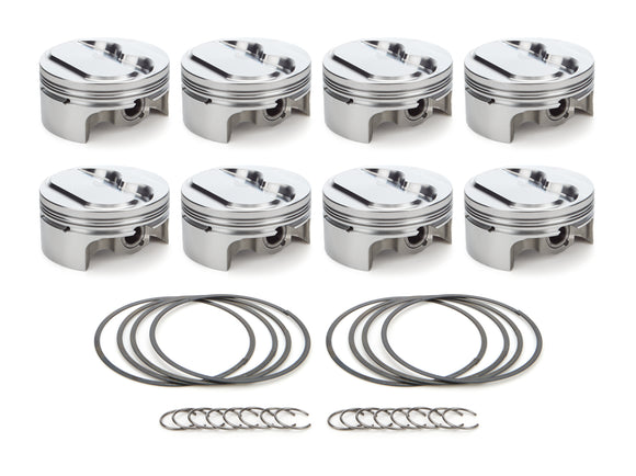 SBC Dome Piston Set 4.155 Bore +3.8cc – Vast Racing Products